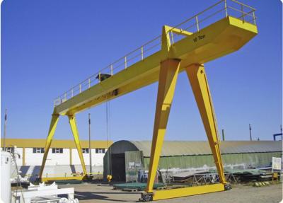 China Q345 Steel Stationary Gantry Crane Double Beam Overhead Crane 20-50 Ton for sale