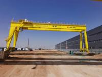 China Q345 Steel Stationary Gantry Crane Double Beam Overhead Crane 20-50 Ton for sale