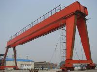China 5~50/10T Cargo Yard MG / A Double Girder Gantry Crane For Garage for sale
