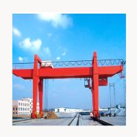 China 20 Ton Double Girder Yard Gantry Crane Construction U Type for sale