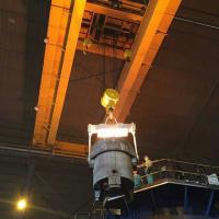 China Q345B Steel Casting EOT Double Girder Overhead Crane YZ Type for sale