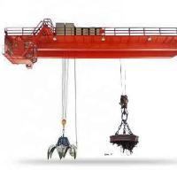 China 16t Double Girder Overhead Material Handling Crane Overhead Beam Crane for sale