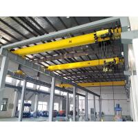 China 5 Ton 10 Ton HD Type Electric Single Girder Overhead Traveling Crane 25.5m Span for sale
