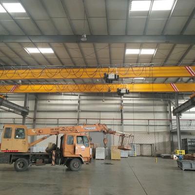 China Custom European Standard HD Single Girder Overhead Crane 20 Ton for sale