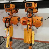 China Custom Single / Two Speed 2 Ton Electric Chain Hoist Pulley for sale