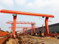 China L Type Single Girder Gantry Crane With Electric Hoist CE Certification for sale