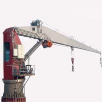 China Hydraulic Marine Knuckle Boom Crane Davit Crane For Boat BV Certification for sale