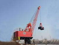 China Single Rope Clamshell Flap Mechanical Grab Bucket For Crane for sale