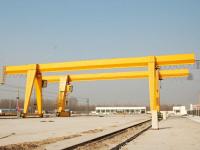 China Box Type Cantilever Single Girder AC380V  8 Ton Gantry Crane for sale