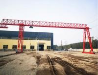 China 5t ~ 20t Light Duty Q345 Steel Single Girder Gantry Crane Customized for sale