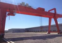 China Customize Steel Double Girder Gantry Crane With No Or Double Outer Cantilever for sale