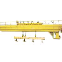 China 50 Ton Double Girder Overhead Crane For Factory for sale