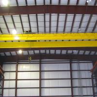 China Double Girder Overhead Indoor Workshop EOT Crane LH Model for sale