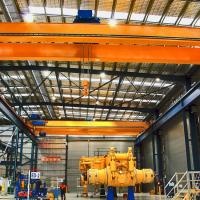 China Double Girder Overhead Indoor Workshop EOT Crane LH Model for sale