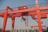 China 80 Ton Rail Mounted Container Double Beam Gantry Crane Bridge Construction for sale