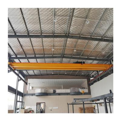 China Double Girder Overhead Indoor Workshop EOT Crane LH Model for sale
