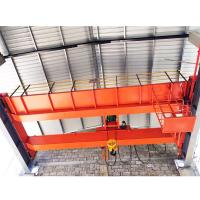 China Workshop 10 Ton Bridge Double Girder Overhead Crane LH Model for sale