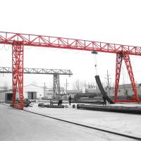 China MH Trussed Type Overhead Rail Mounted Gantry Crane Single Girder for sale