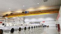 China DIN FEM design Double Girder Overhead Crane Equipment for sale