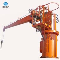 China 20 Ton Hydraulic Marine Deck Crane For Boat for sale