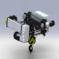China European Wire Rope Electric Crane Hoist 5 Ton 30m Pulley With Motorized Trolley for sale