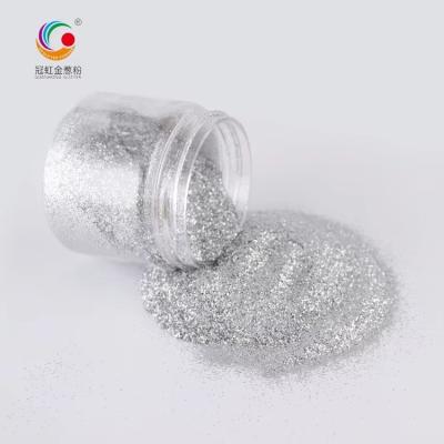 China 250°C High-Temp Silver Aluminum Glitter Powder 0.2-1.0mm for PVC/ABS/PP Injection Molding for sale