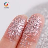 China 250°C High-Temp Silver Aluminum Glitter Powder 0.2-1.0mm for PVC/ABS/PP Injection Molding for sale