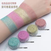 China Biodegradable Plant Cellulose Glitter Powder 2.0mm-0.2mm Hexagonal for Cosmetic and Craft Applications for sale