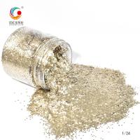 China Industrial Aluminum Hologram Glitter Powder 1.0mm-0.2mm Hexagon for High-Temperature Plastic Injection Molding for sale