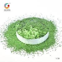 China Colored Hex Aluminium Glitter Powder 0.2mm-1.0mm | High Temperature Resistant for PVC/ABS/PP Injection Molding for sale