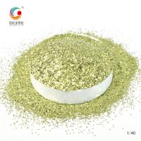 China Colored Hex Aluminium Glitter Powder 0.2mm-1.0mm | High Temperature Resistant for PVC/ABS/PP Injection Molding for sale