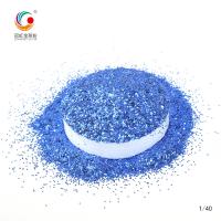 China Colored Hex Aluminium Glitter Powder 0.2mm-1.0mm | High Temperature Resistant for PVC/ABS/PP Injection Molding for sale