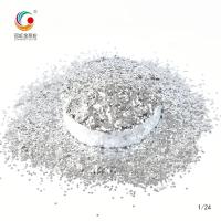 China GH6105 High Temperature Resistant Aluminum Glitter Powder 1.0mm-0.2mm Hexagon for PVC PS AS ABS PE PP PC Injection Molding for sale