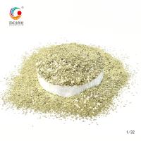 China PVC Aluminum Holographic Glitter Powder 1.0mm-0.2mm Hexagon for High Temperature Injection Molding for sale