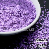 China Holographic Golden Aluminum Glitter Powder Hexagonal 1.0mm-0.2mm Injection Grade for PVC/PS/ABS Plastics for sale