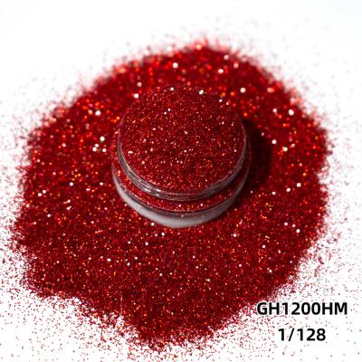 China Water Biodegradable Plant Cellulose Glitter Powder 0.2-2.0mm Hexagonal Holographic Sequin for Industrial Applications for sale