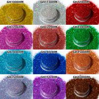 China Water Biodegradable Plant Cellulose Glitter Powder 0.2-2.0mm Hexagonal Holographic Sequin for Industrial Applications for sale