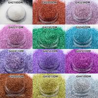 China PLA Biodegradable Glitter Powder 2.0mm-0.2mm Hexagonal Size for Christmas Decorations and Industrial Applications for sale