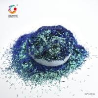China Chameleon Photorefractive Glitter Powder 1KG MOQ High Temperature Resistant PET Material for Clothing Printing for sale