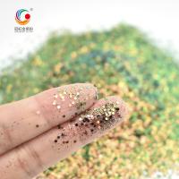 China Chameleon Loose Glitter Powder Bulk - Photorefractive Mixed Hexagonal 1KG Minimum, High Temperature Resistant PET Material for sale
