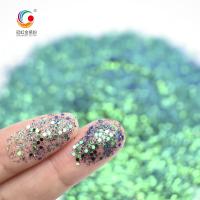 China Chameleon Loose Glitter Powder Bulk - Photorefractive Mixed Hexagonal 1KG Minimum, High Temperature Resistant PET Material for sale