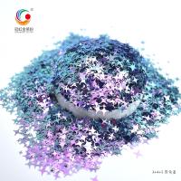 China High Flash Chameleon Sequins Glitter Powder - PET Material, 1KG MOQ, 15,000kg Monthly Supply for Crafts and Industrial Applications for sale