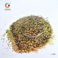 China Chunky Round Chameleon Glitter Mix 1mm 2mm 3mm Bulk PET Photorefractive Powder High Temperature Resistant for sale