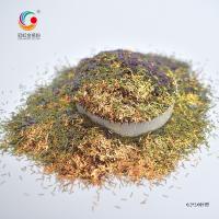 China Chunky Round Chameleon Glitter Mix 1mm 2mm 3mm Bulk PET Photorefractive Powder High Temperature Resistant for sale