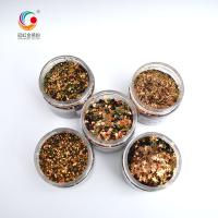 China Chunky Round Chameleon Glitter Mix 1mm 2mm 3mm Bulk PET Photorefractive Powder High Temperature Resistant for sale