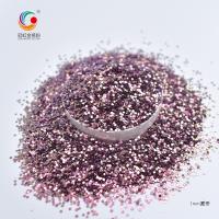 China Chameleon Reflective Glitter Powder PET Material 1KG MOQ Star Heart Shapes High Temperature Resistant for sale