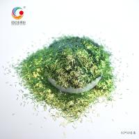 China Gold Green Heart Shaped Chameleon Glitter Powder - PET Material, High Temperature Resistant, 1KG MOQ, 15,000kg Monthly Supply for sale