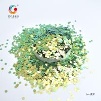 China Gold Green Heart Shaped Chameleon Glitter Powder - PET Material, High Temperature Resistant, 1KG MOQ, 15,000kg Monthly Supply for sale