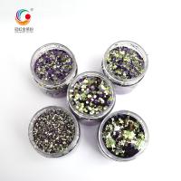 China Chameleon Loose Glitter Powder PET Material 1KG MOQ Photorefractive Stars Rhombic Shapes ODM OEM for sale