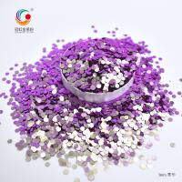 China Chameleon Glitter Powder PET Material 1KG MOQ Purple White Gold Photorefractive for Industrial Printing for sale